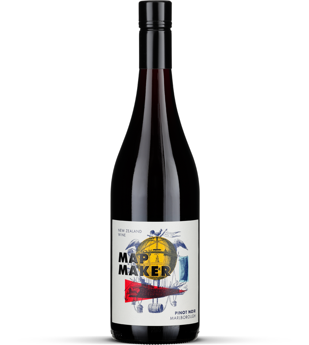 2023 Pinot Noir 'Map Maker' - Marlborough | Wijnkoperij Okhuysen